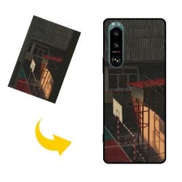 Custom SONY Xperia 5 III Case with Photo and Text