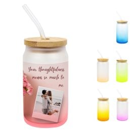 Personalized Thank You Gifts - Personalized 16 OZ Gradient Frosted ...