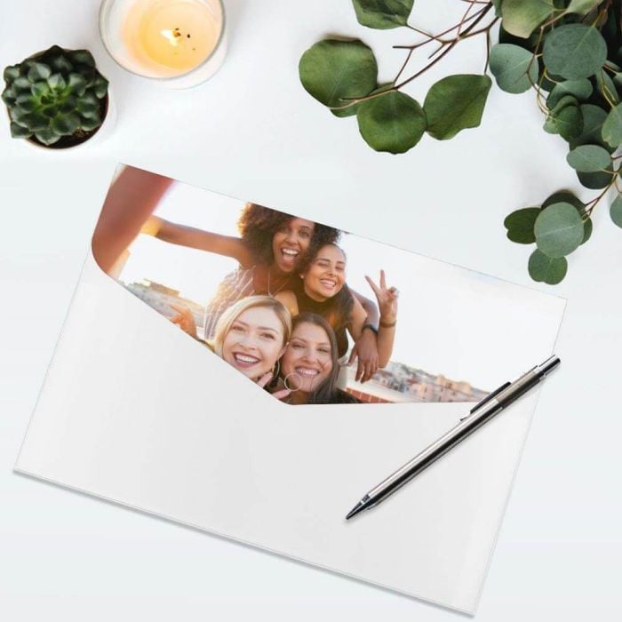Custom Accordion File Organizer with photo, picture and your own design