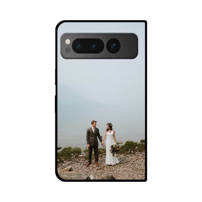 Personalized Google Pixel Fold Case with Photo and Text