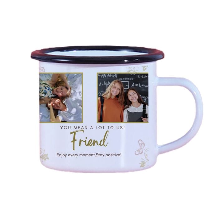 Personalized Gifts for the Coffee Lover - Custom Enamel Cup With Photos ...