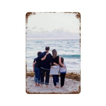 Custom Aluminum Metal Sign with photo, picture and your own design